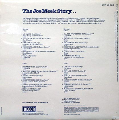 UK Decca DPA 3035/36 : [Joe Meek / The Joe Meek Story] | Ritchie ...